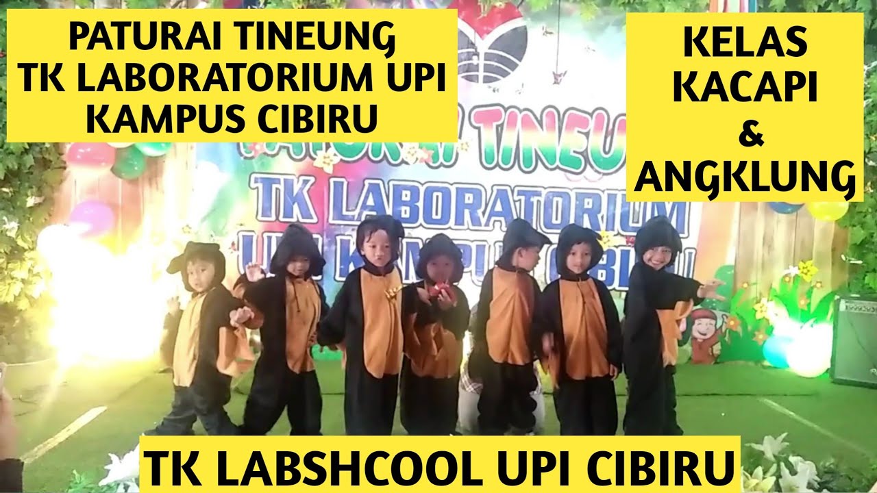 PATURAI TINEUNG TK UPI LABORATORIUM | TK UPI KAMPUS CIBIRU | KESERUAN PERPISAHAN TK UPI - YouTube