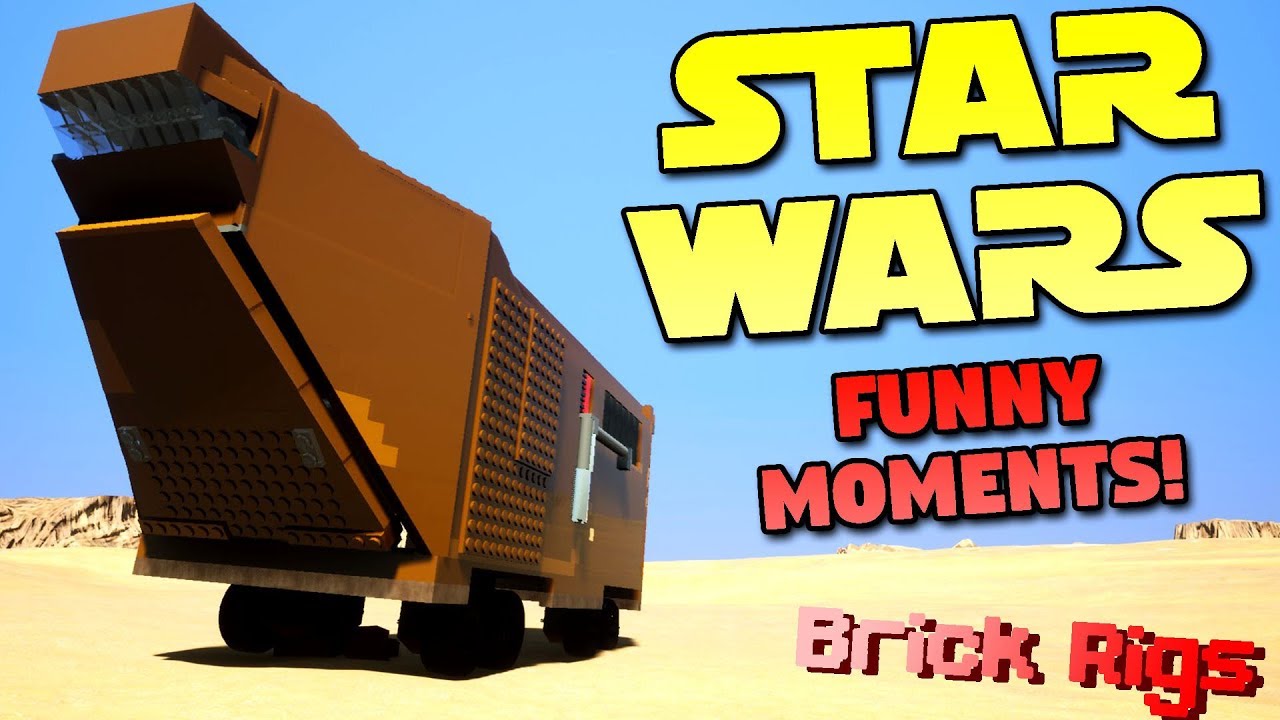 STAR WARS FUNNY MOMENTS COMPILATION! - Brick Rigs Multiplayer Gameplay ...