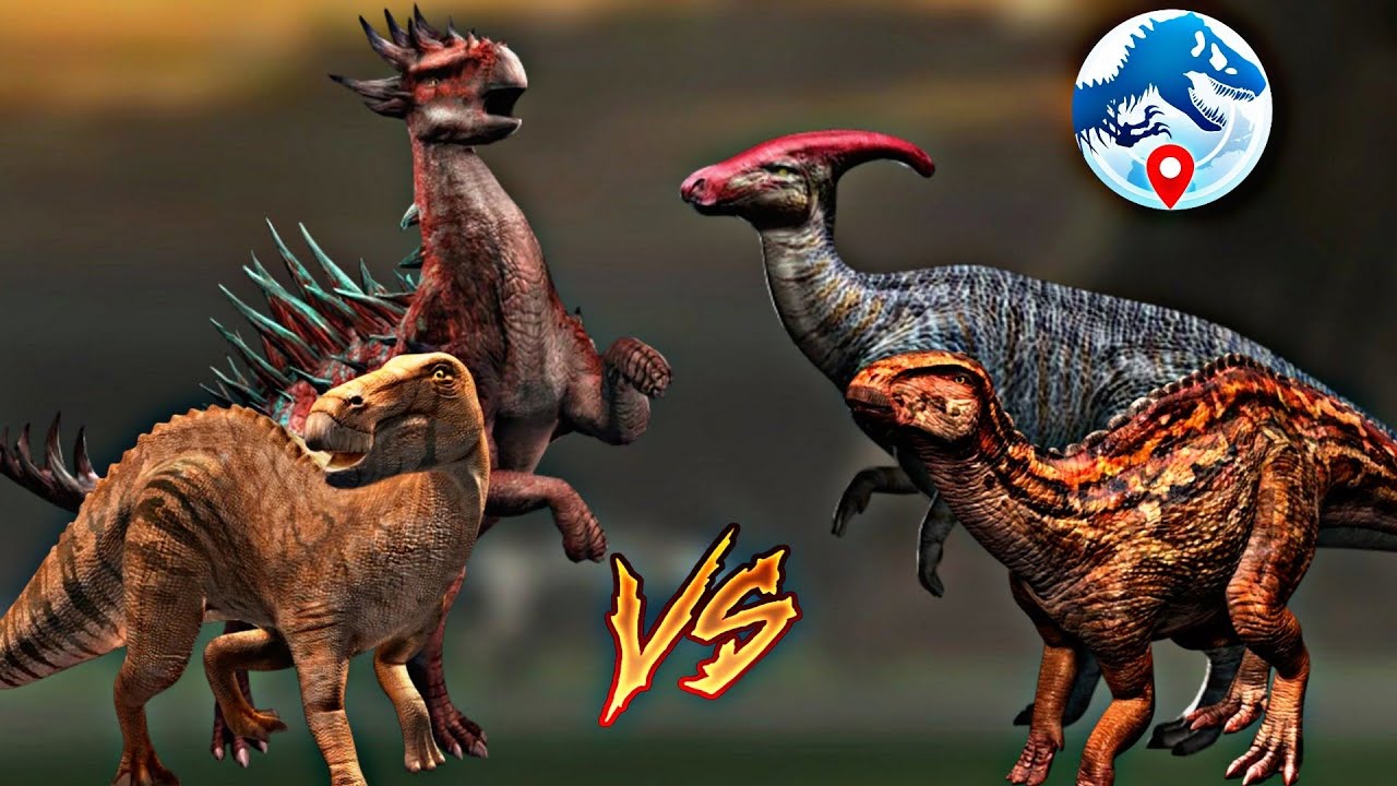 All Hadrosaur in Jurassic World Alive - YouTube