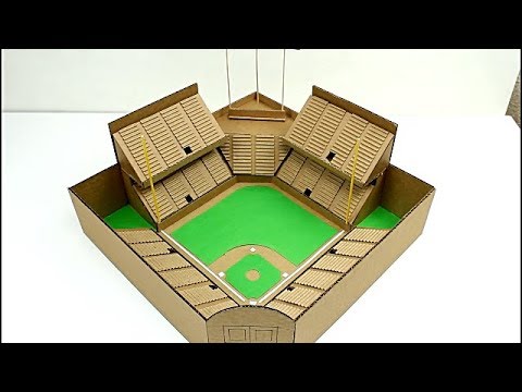 How To Make A Baseball Field Diorama