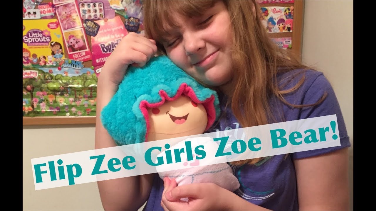 Flip Zee Girls Doll Zoe Bear FlipZee Surprise Plush Baby Doll by Jay at ...