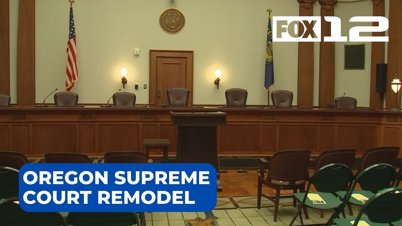 Oregon Supreme Court building reopens after remodel - YouTube
