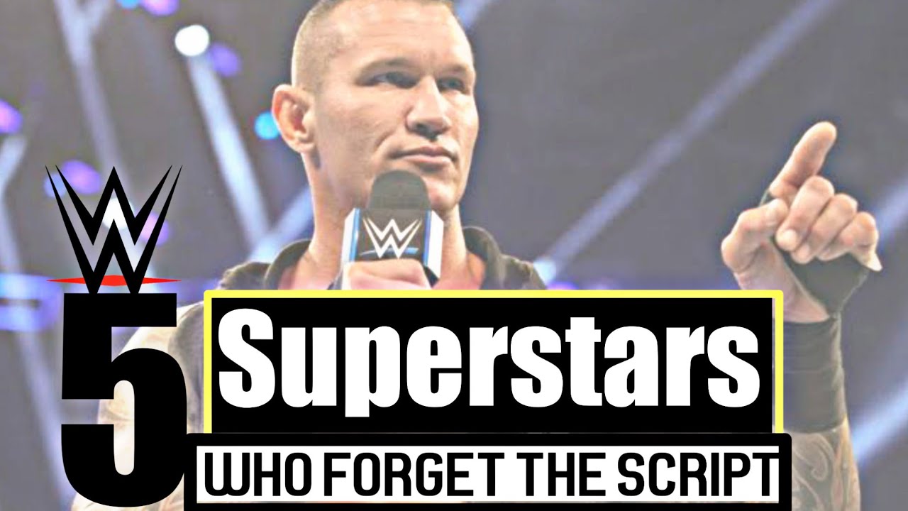 5 Times, WWE Superstars forget their script, by Lite Wrestler. - YouTube