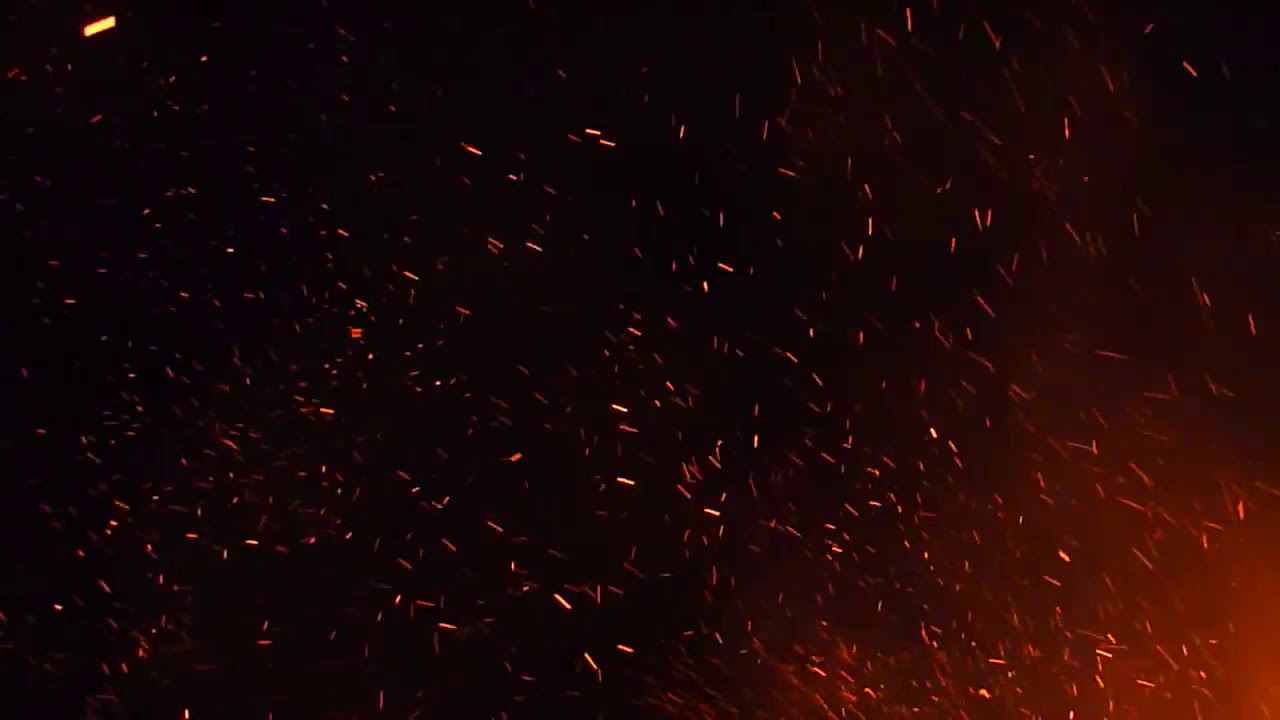 fire sprinkles effect template - YouTube