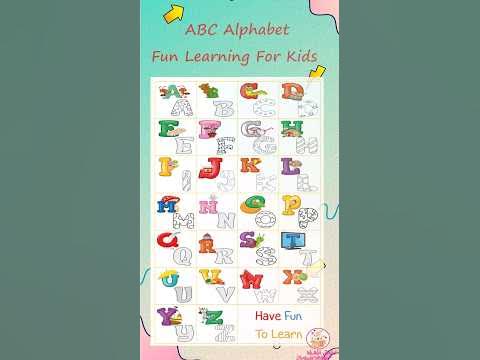 ABC Alphabet Fun Learning For Kids - YouTube