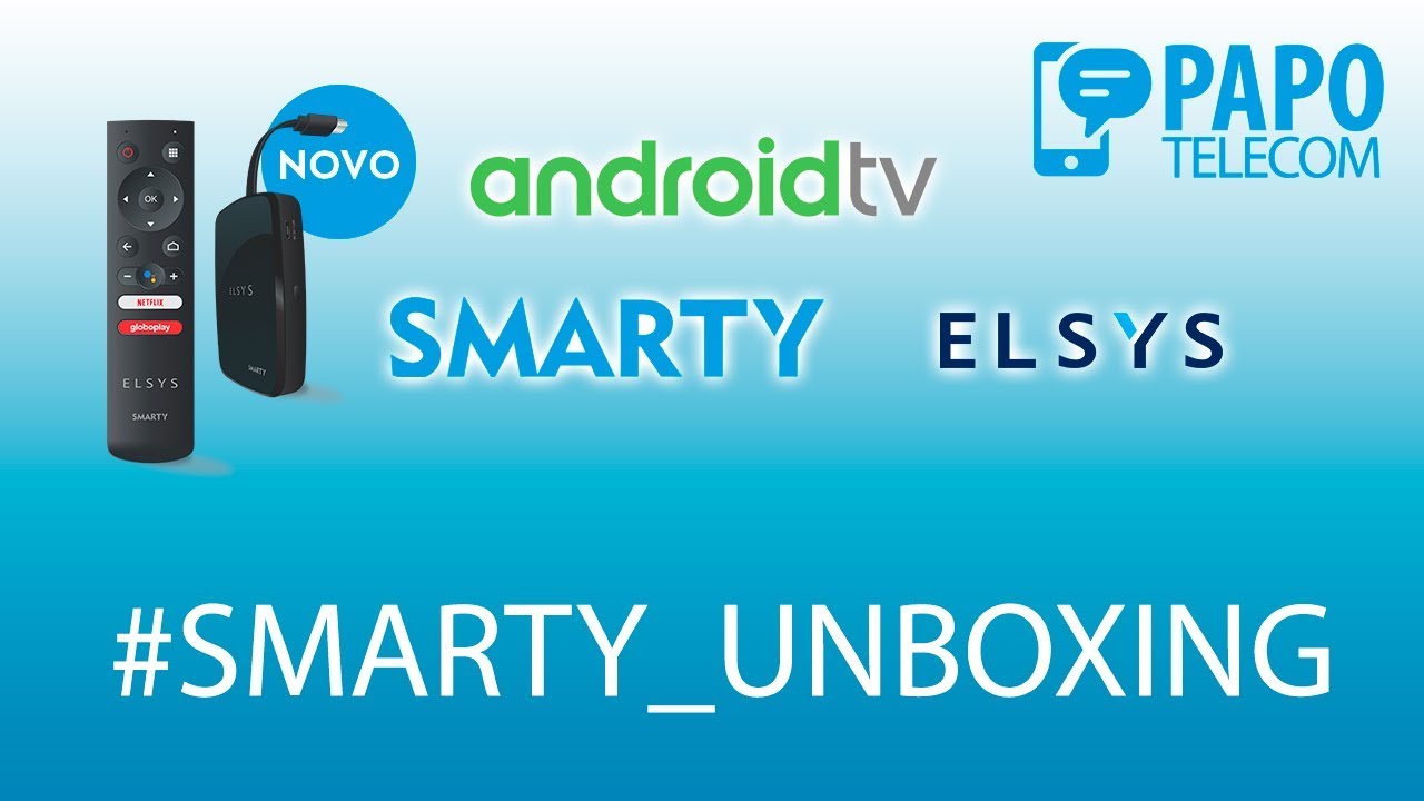 SMARTY Elsys - Android TV - Unboxing - YouTube