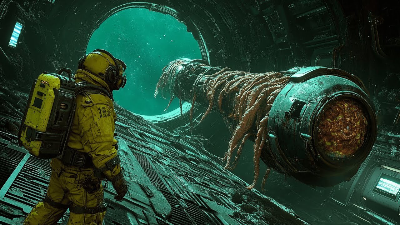 Forsaken Starship Host to Alien Parasites Is Restored by an engineer ...