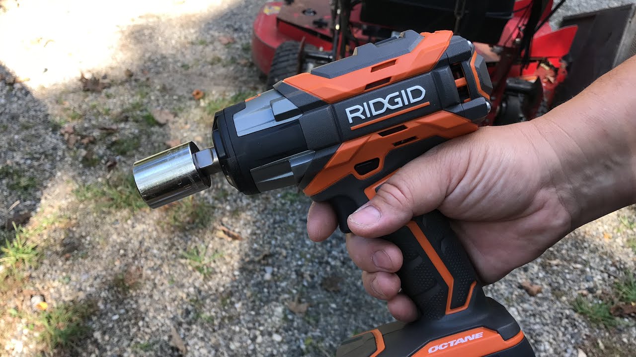 Ridgid Octane 18v impact wrench unboxing/review - YouTube