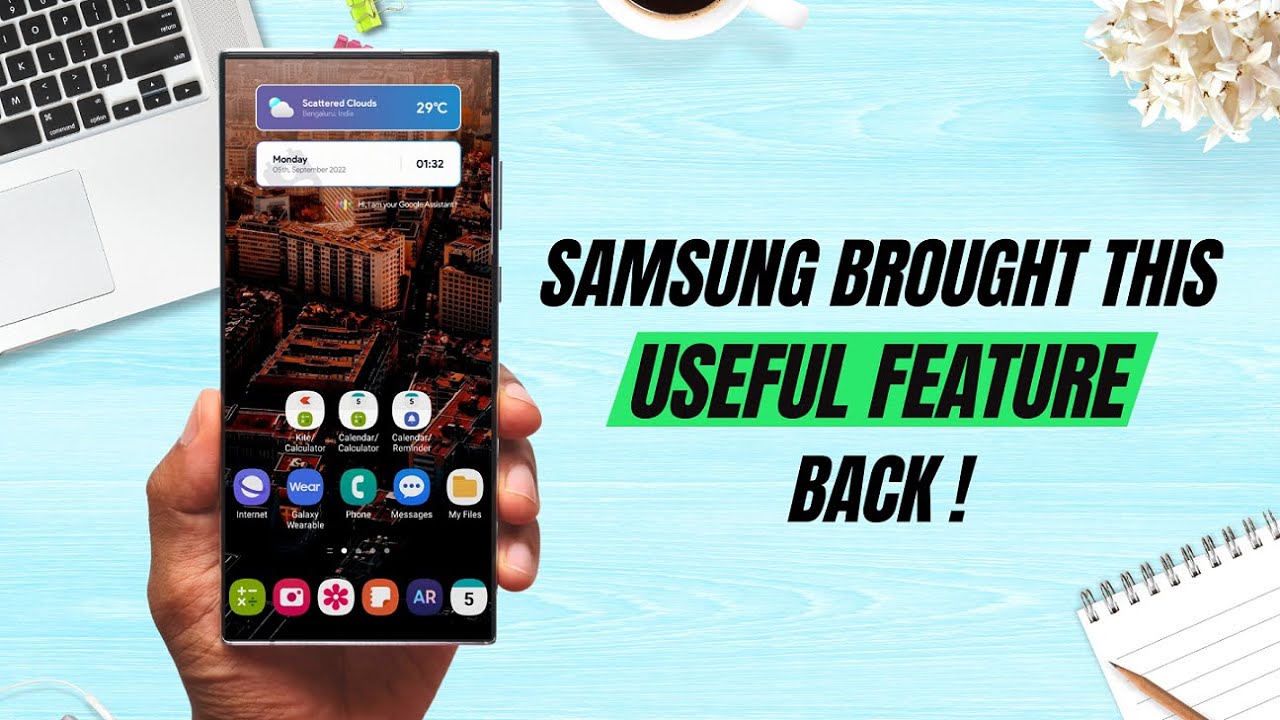Samsung One UI 5.0 - Samsung Brought Back This Feature on Galaxy Phones ...