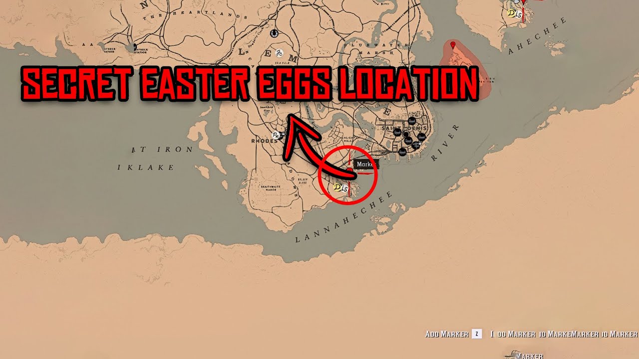 Top Secret Easter Eggs Many Players Missed Part 7 - Red Dead Redemption ...