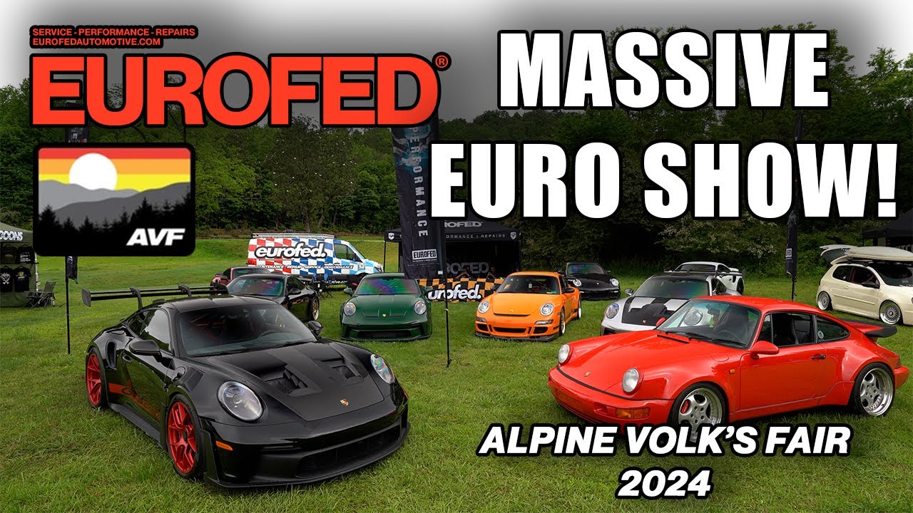 THE LARGEST European Car Show?!?! | Alpine Volk's Fair 2024 - YouTube