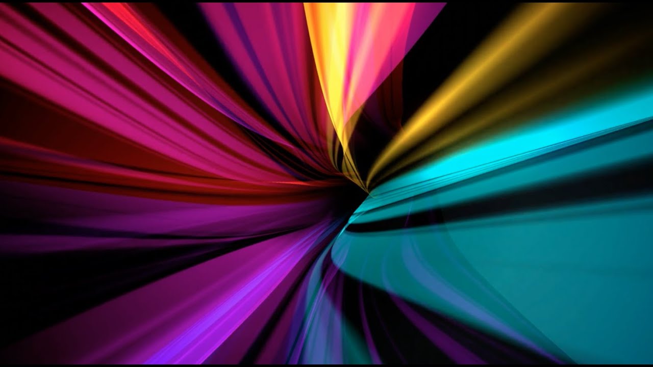 1 Hour 4K Ribbon Streak 4K Screensaver l Screensaver Zone - YouTube