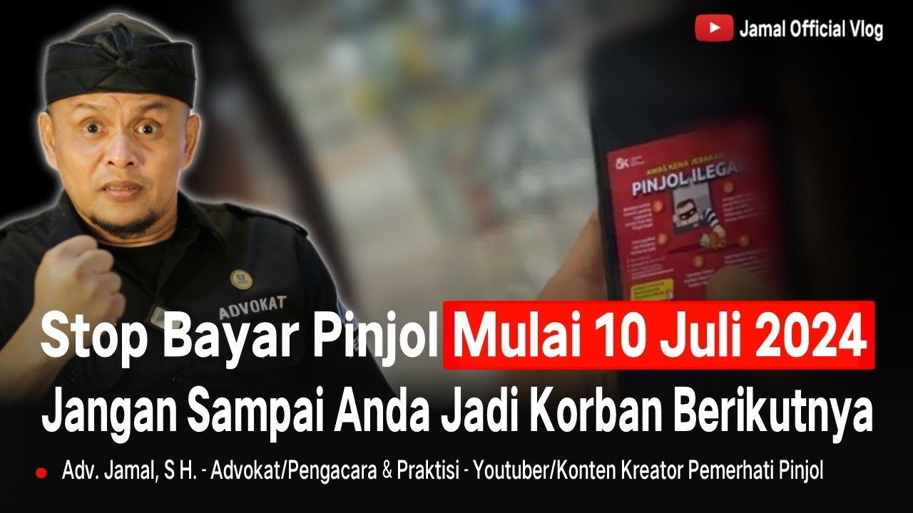 Stop Bayar Pinjol Mulai 10 Juli 2024 - YouTube