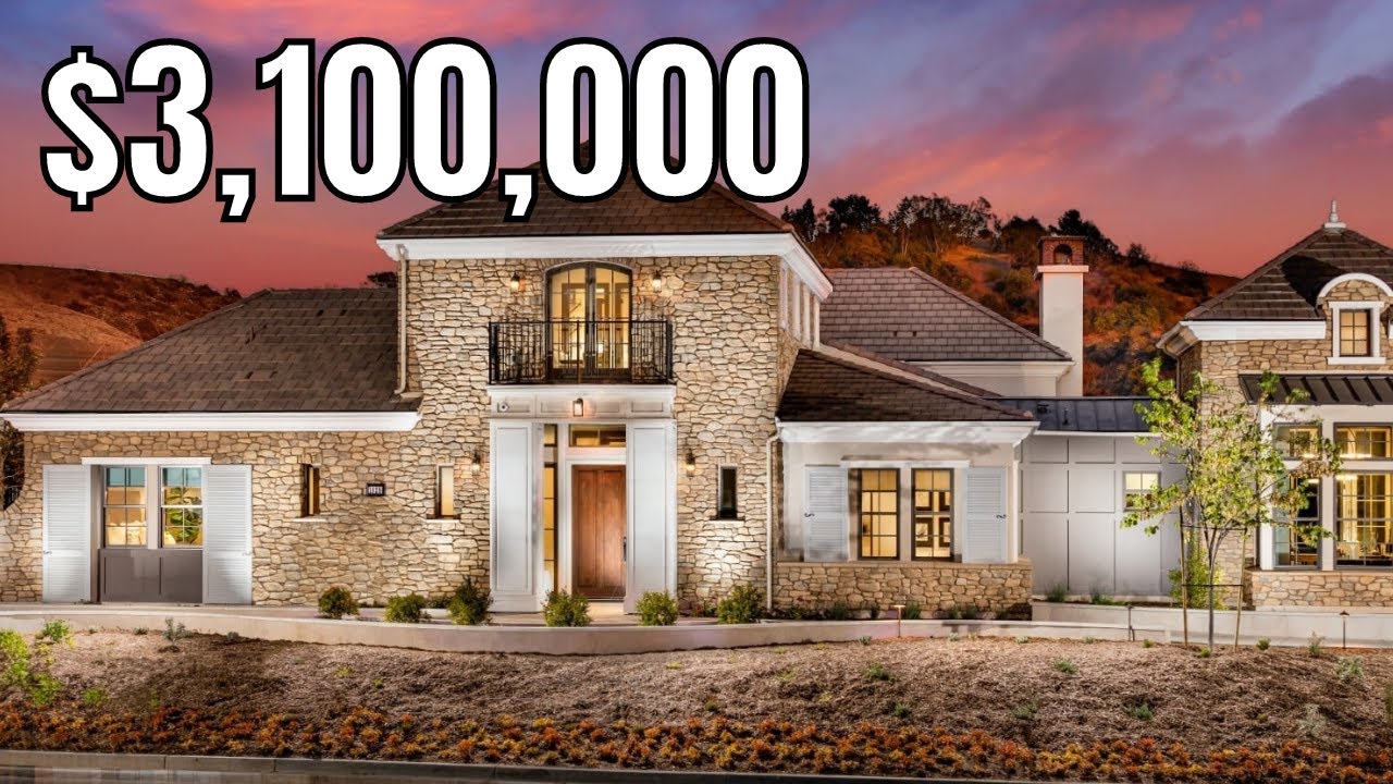 Inside a $3.1M New Build Mansion (PRIVATE New Community) - YouTube