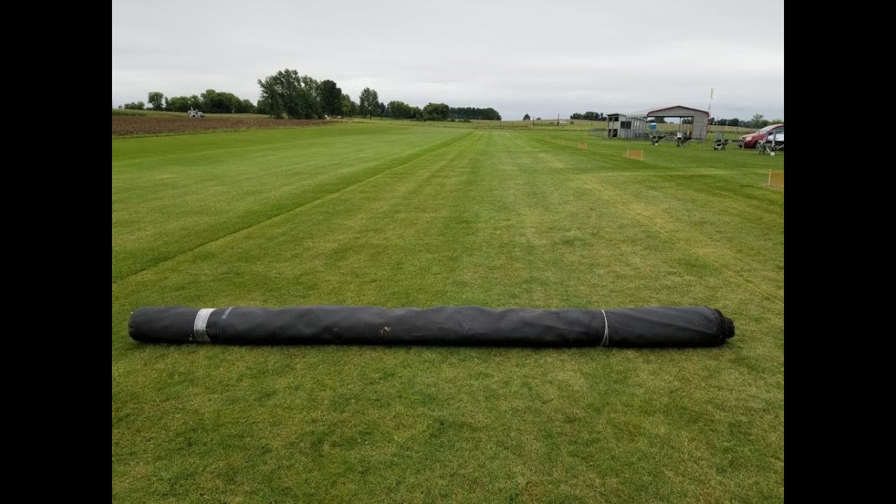 WRCF Fabric Runway Installation - YouTube