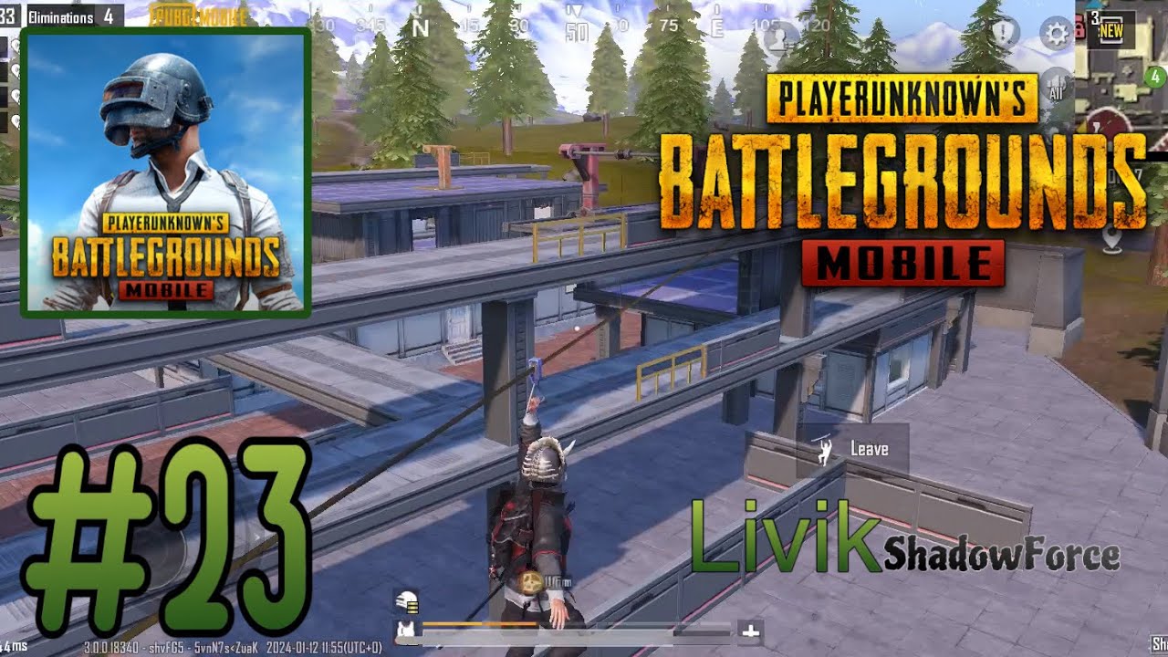 PUBG Mobile Gameplay #23 Livik Shadow Force - YouTube