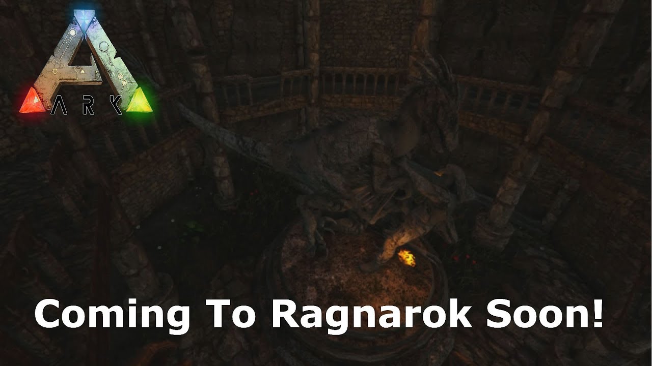 Coming Soon to Ark Ragnarok Map On Release The Temple - YouTube