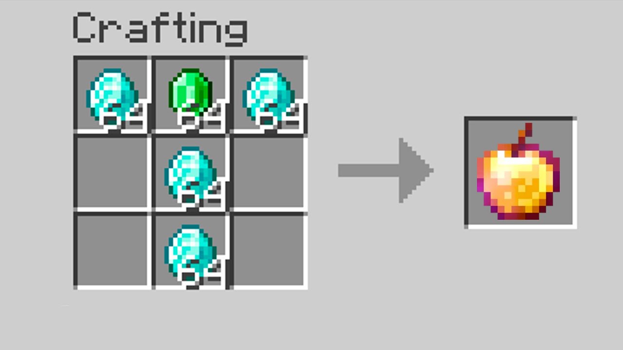 Minecraft BUT Crafting Recipes Are Random - YouTube