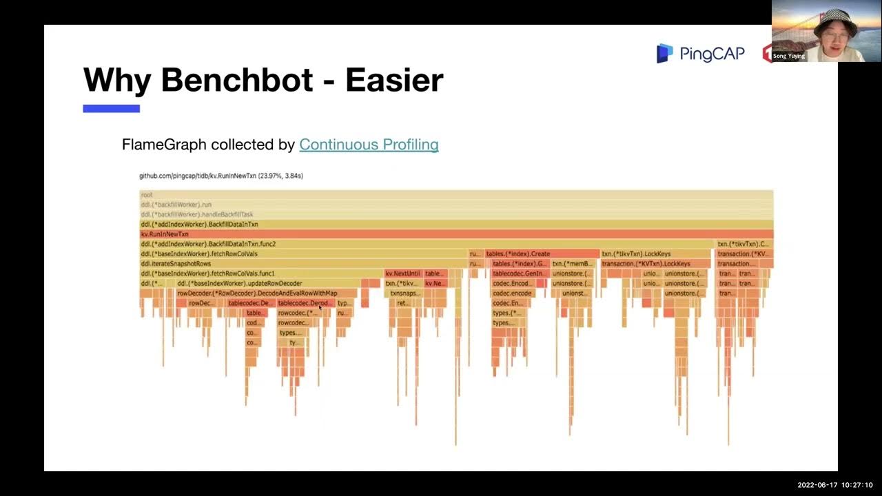 Benchbot: Benchmark as a Service for TiDB - YouTube