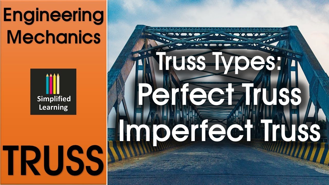 Truss : Types of Truss : Perfect and Imperfect Truss - YouTube