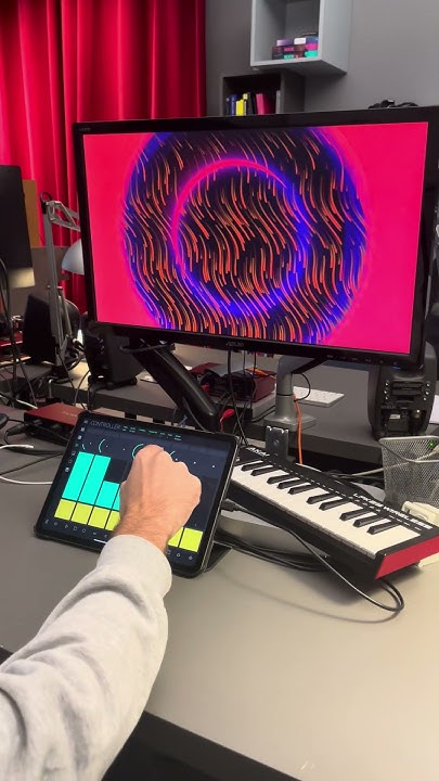 Using LK and VS from Imaginando for live visuals - YouTube