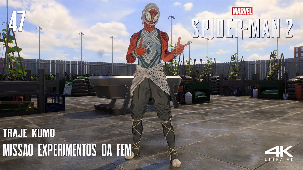 Marvel's Spider-Man 2 #47 TRAJE KUMO, EXPERIMENTOS DA FEM (4K Dublado ...