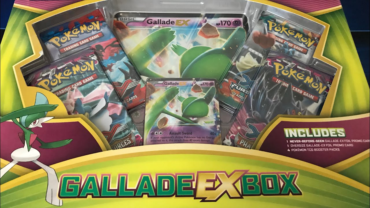 Gallade Ex box opening! - YouTube