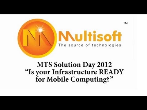 MTS Solution Day 2012: Is your Infrastructure Ready for Mobile Computing? - YouTube