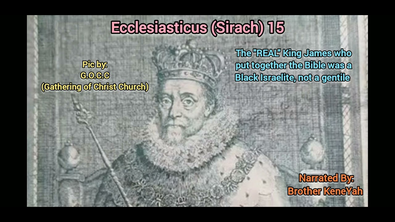 Ecclesiasticus (Sirach) 15 🗣 - YouTube
