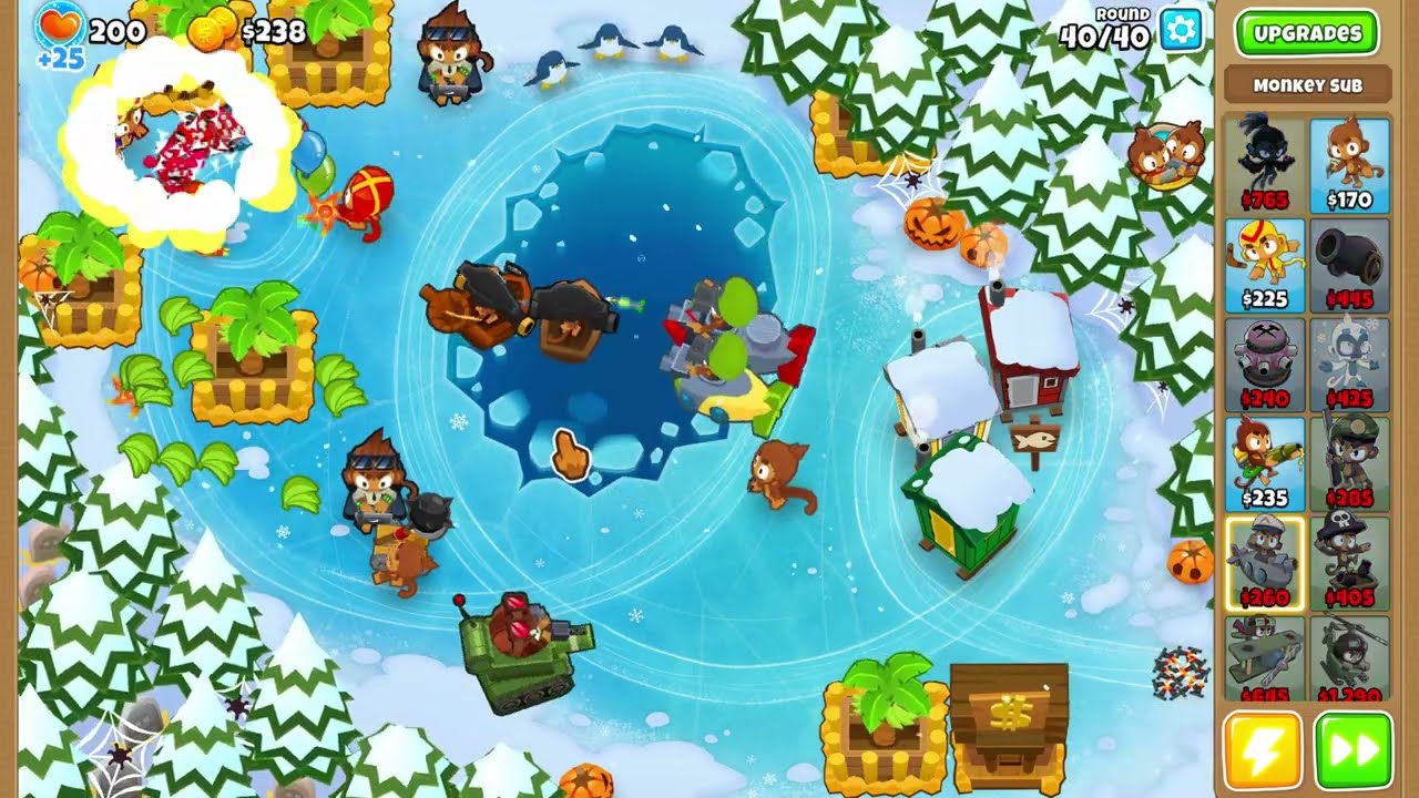 Bloons Tower Defence 6 SKATES on EASY and STANDARD MODE BTD 6 - YouTube