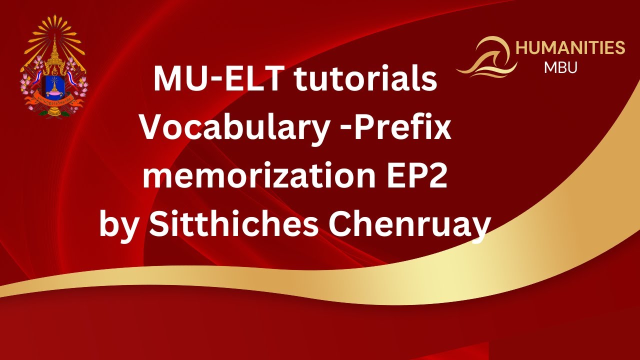 #StitchesAllLanguages #EngForAll #ภาษาอังกฤษ MU-ELT tutorialsVocabulary ...