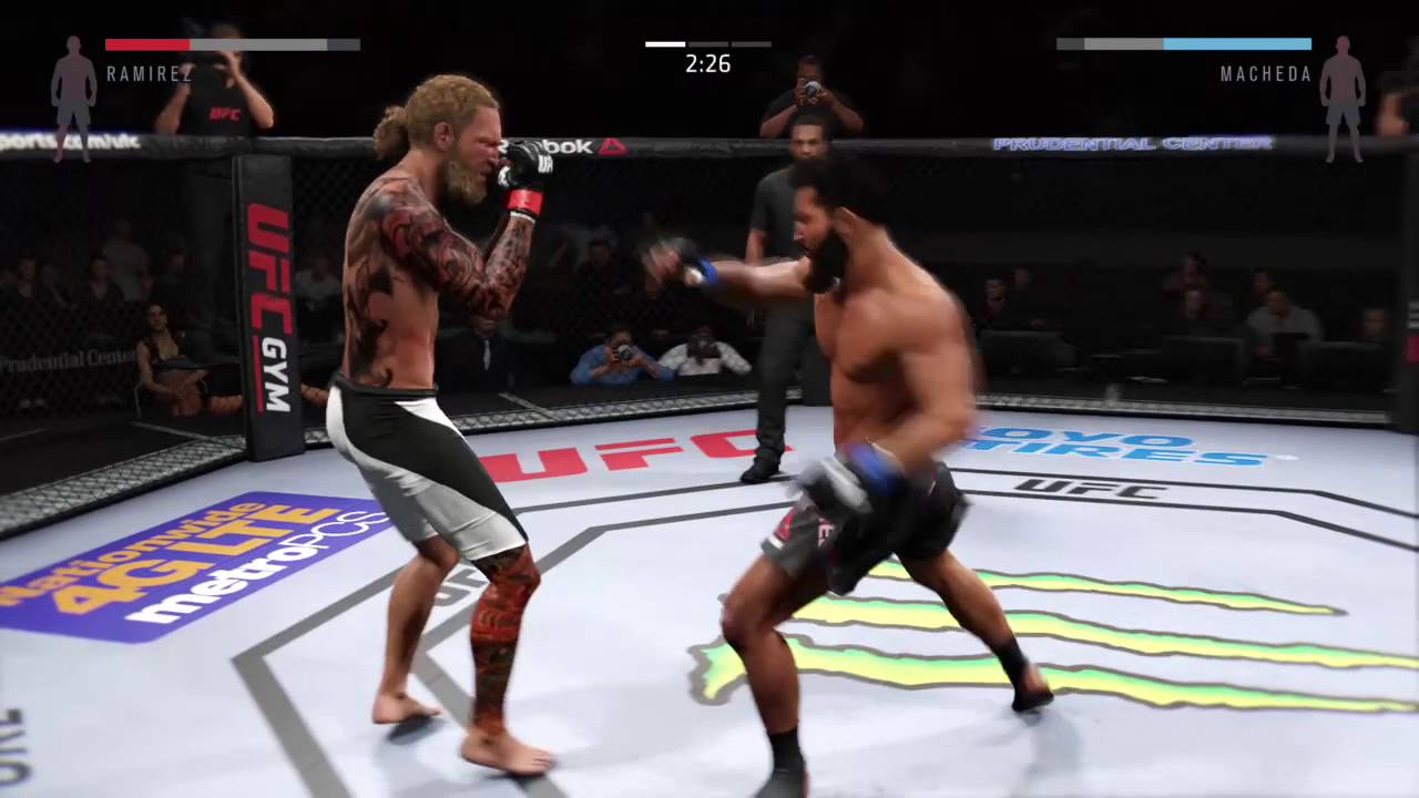 UFC 2 Ultimate Team Huge Uppercut! BACKFLIP KO! - YouTube