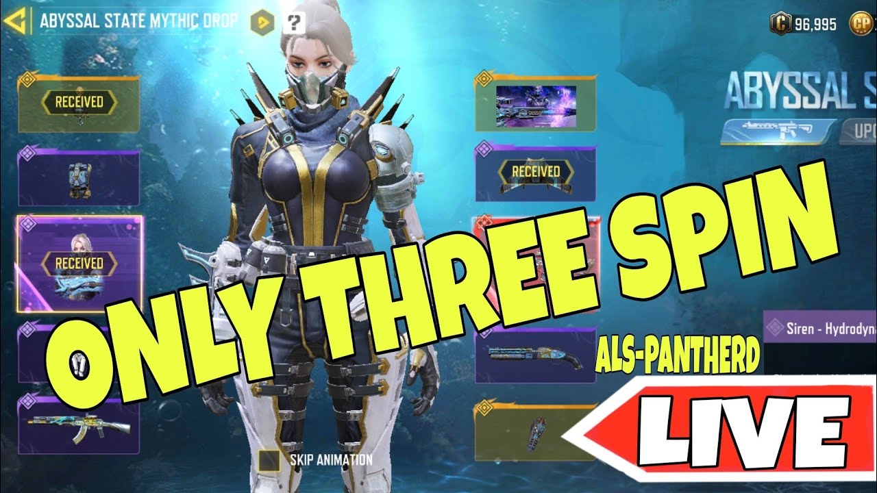 *NEW*SIREN-HYDRODYNAMIC CHARACTER IS HEAR IN CODM LIVE/CALL OF DUTY ...