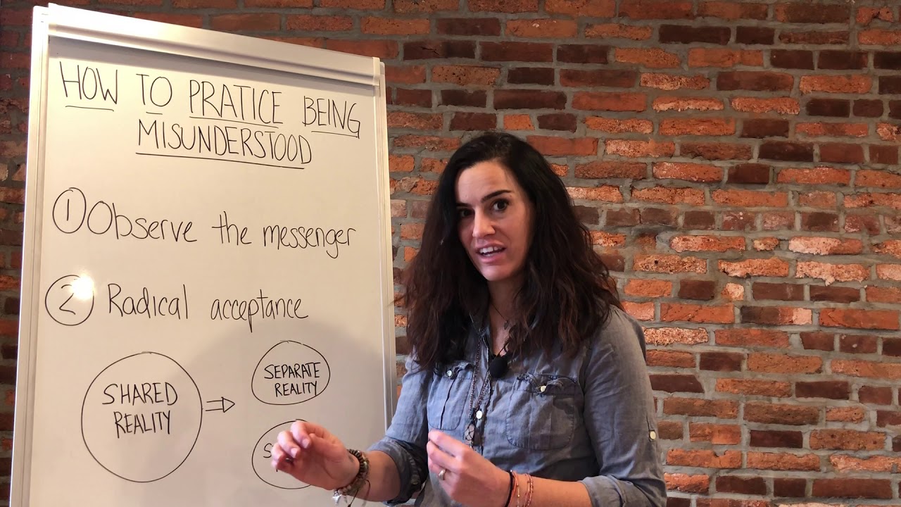 How to Practice Being Misunderstood - YouTube