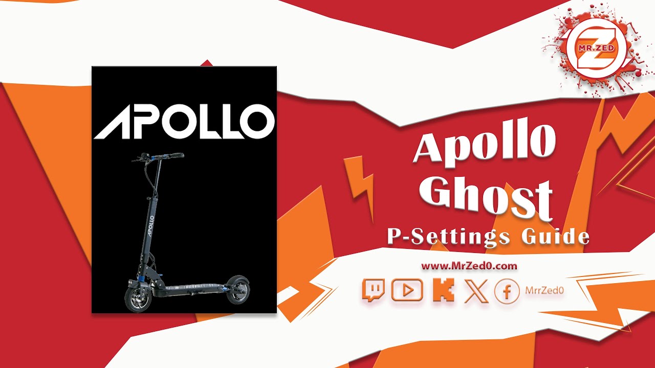 Apollo Ghost P-Settings [Works On Most Electric Scooters] - YouTube