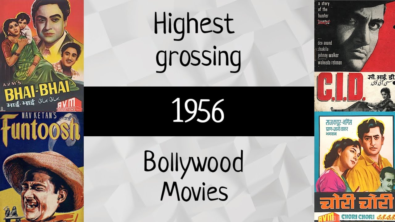 Top 10 Highest Earning Movies Of Bollywood in 1956 || Collection Of ...