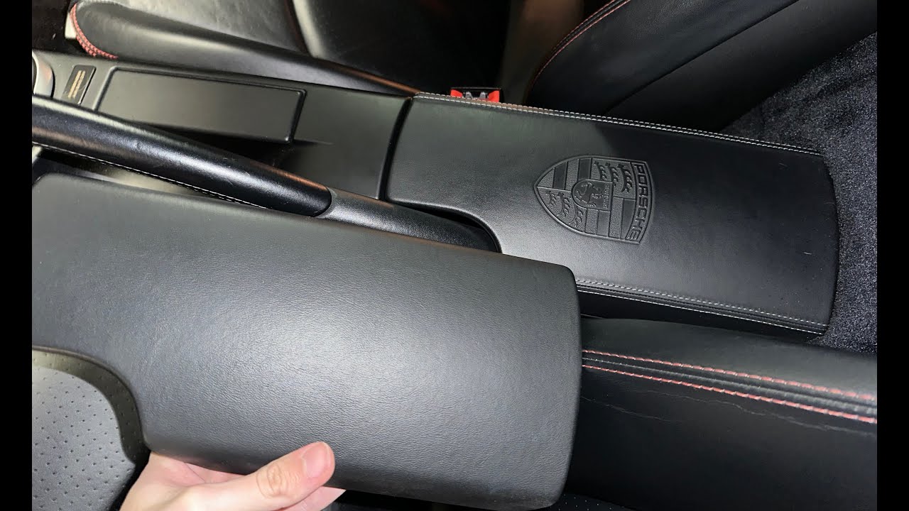 How To Replace center console cover Porsche Cayman 987 2 - YouTube