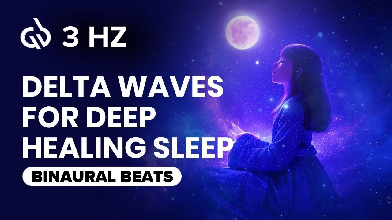 Delta Sleep Music: 3 Hz Delta Waves for Deep Healing Sleep - YouTube