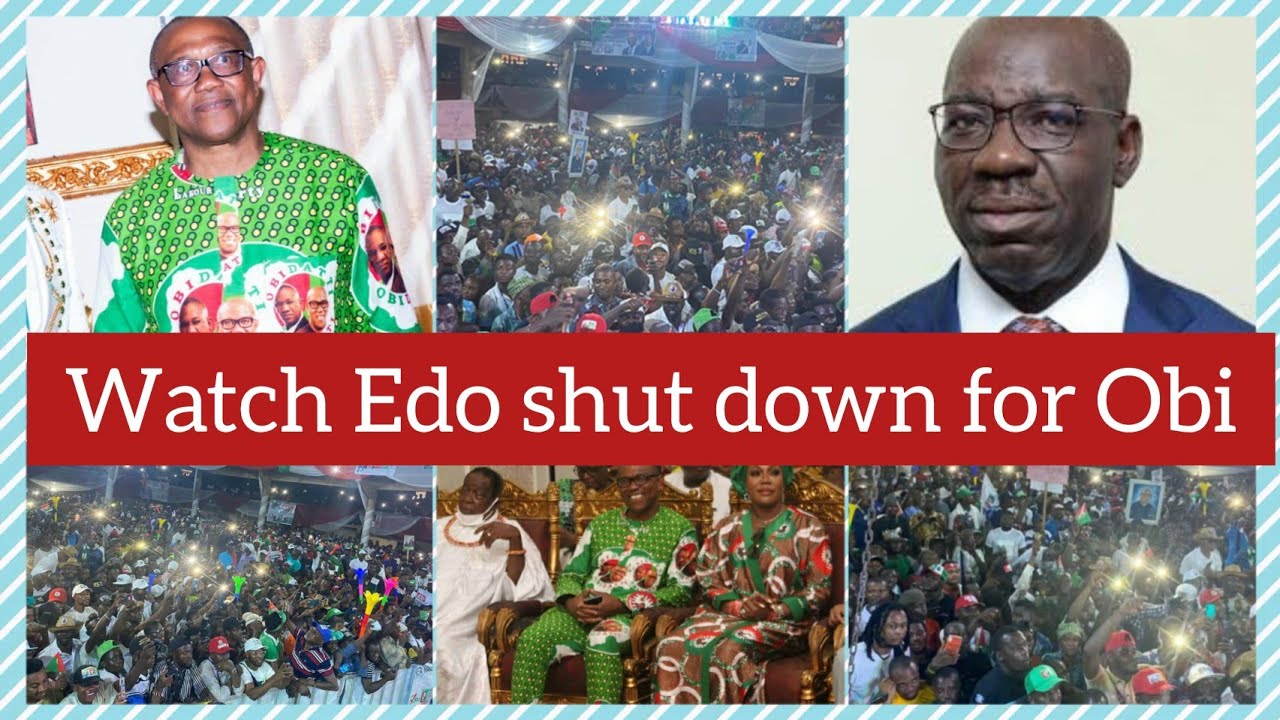 BREAKING: WATCH EDO ß0ILS, GOV OBASEKI DENIES PETER OBI USING BENIN ...