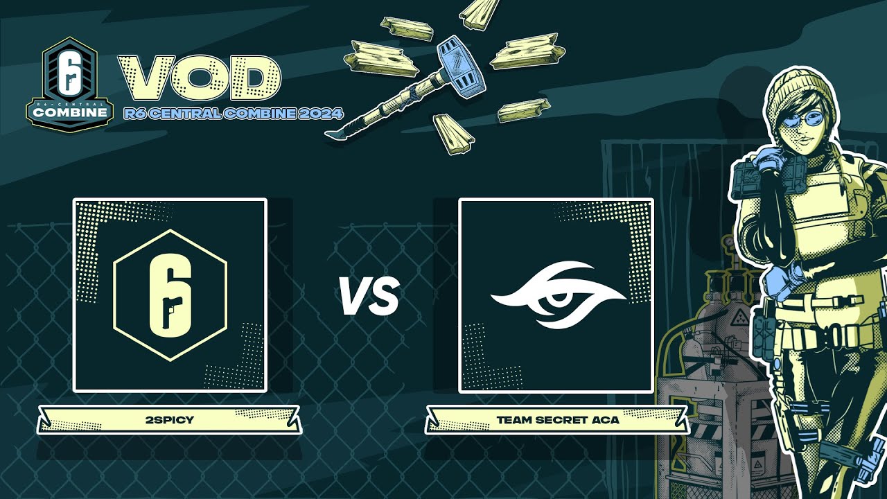 R6 Combine 2024 - Qualifier #3 - 2spicy vs Team Secret Aca - YouTube