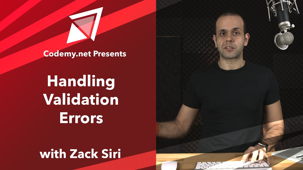 Rails Handling Validation Errors 014 Youtube