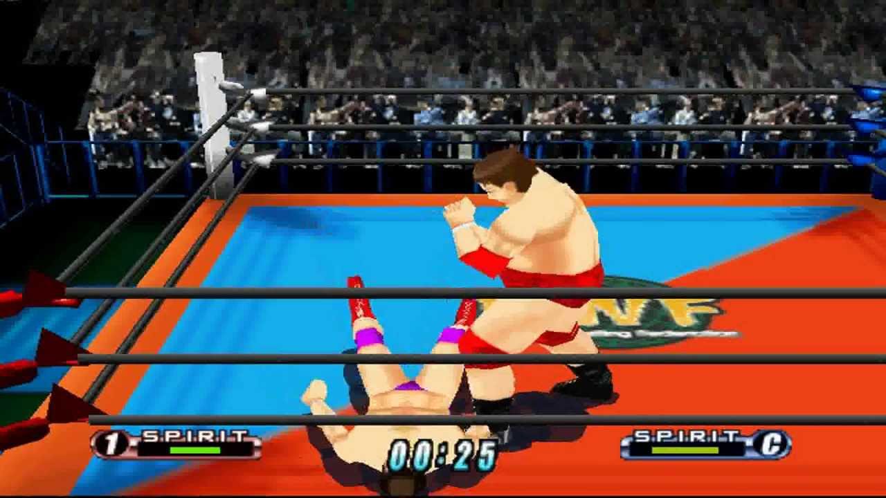 Virtual Pro Wrestling 64 N64 1080P HD Playthrough - AJPW TITLE - STAN ...