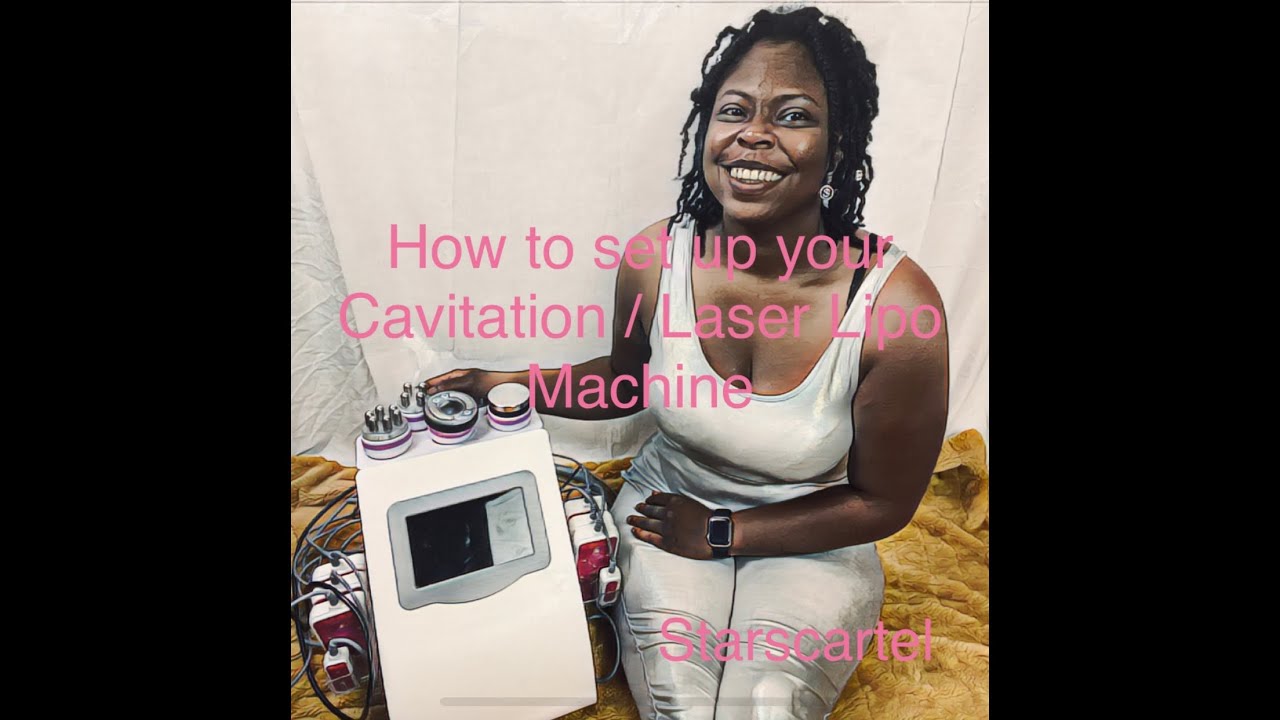 Laser Lipo at home | How to set up your Cavitation | Laser Lipo Machine ...