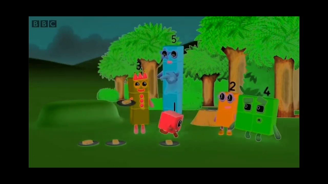 Numberblocks G Major 4 - YouTube