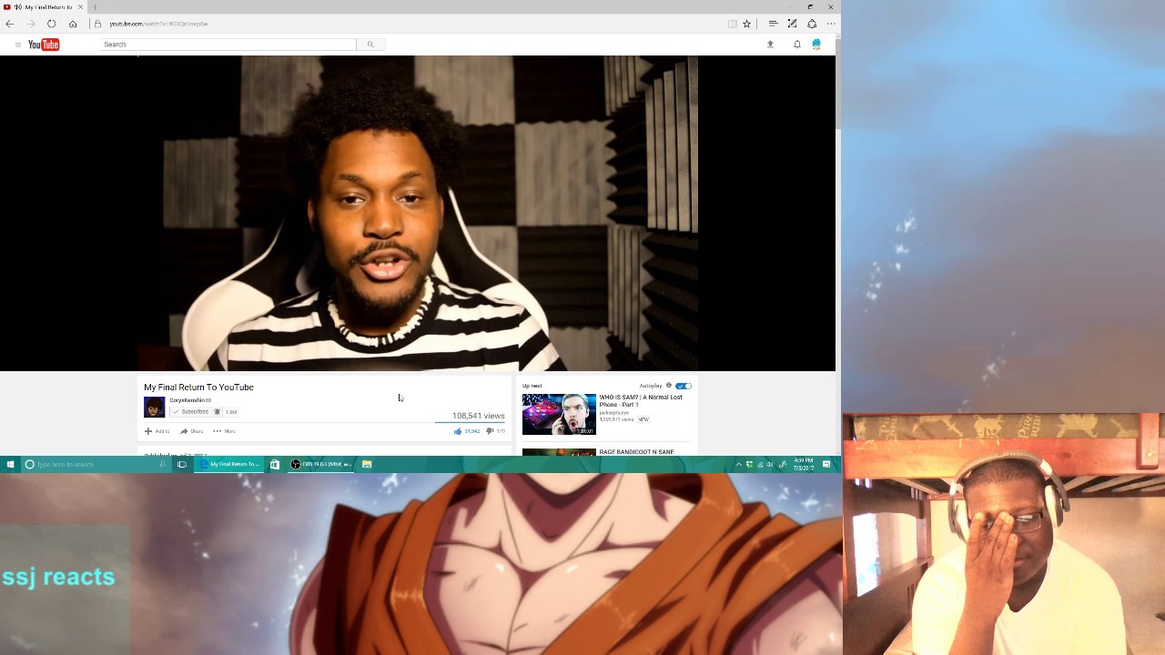 (coryxkenshin the final return of youtube) i love this guy love you ...