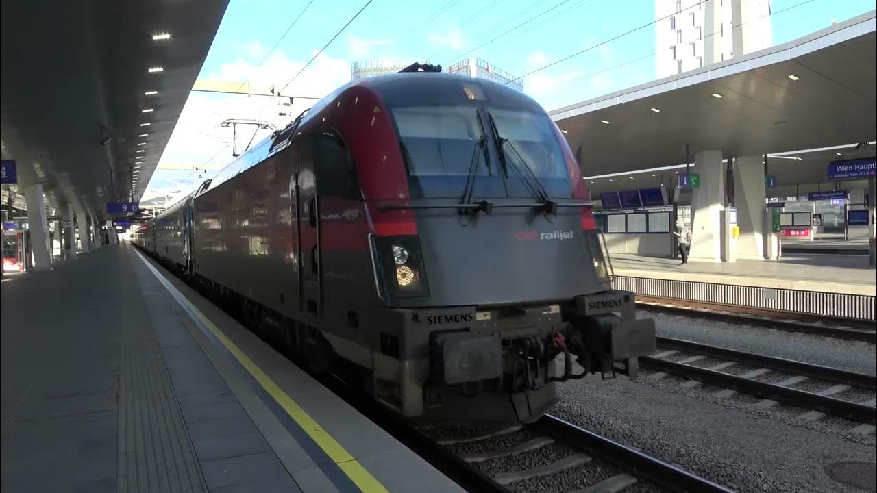 EuroCity 104 Porta Moravica Wien Hbf - YouTube