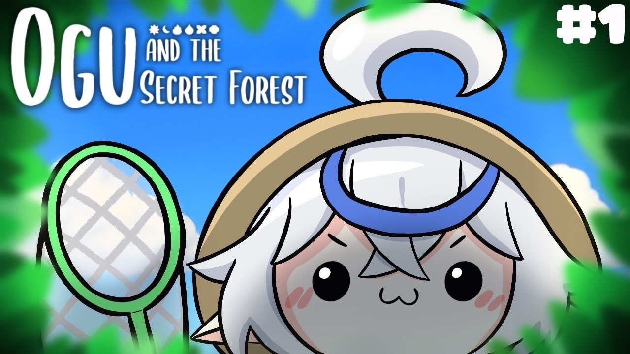 【OGU AND THE SECRET FOREST】this baby loves silly games! ˚⋆ | #1 - YouTube