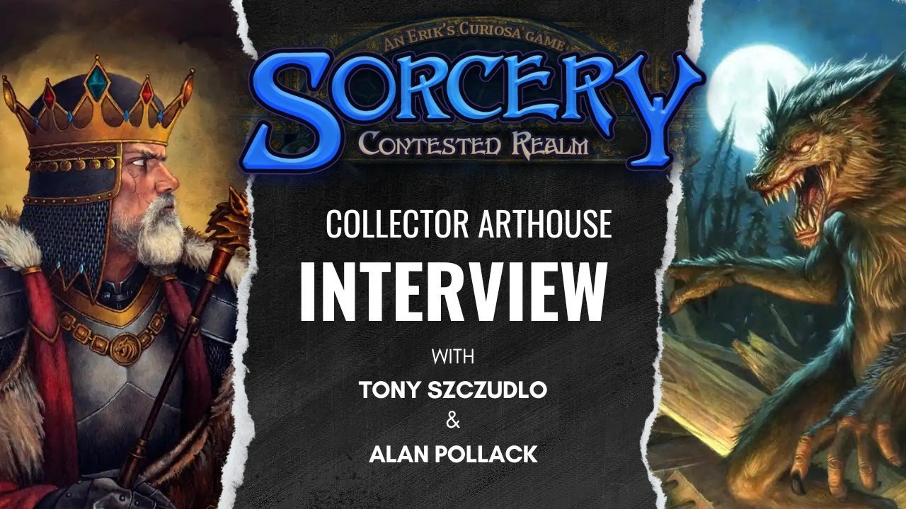Sorcery TCG Interview & Sample Pack Break with Szczudlo & Pollack - YouTube