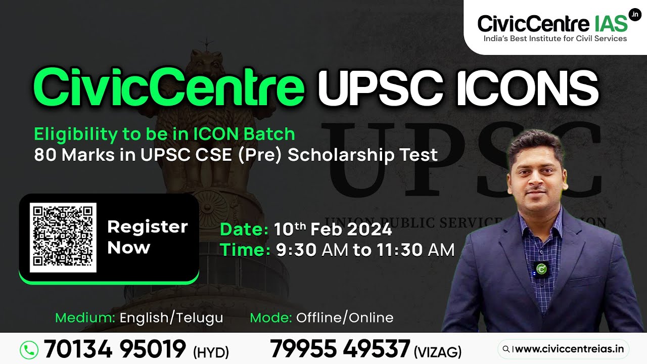 CivicCentre UPSC ICONS | CivicCentre IAS | UPSC - YouTube