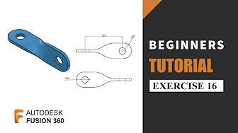 Fusion 360 Beginners Tutorials & Practice Exercises - YouTube